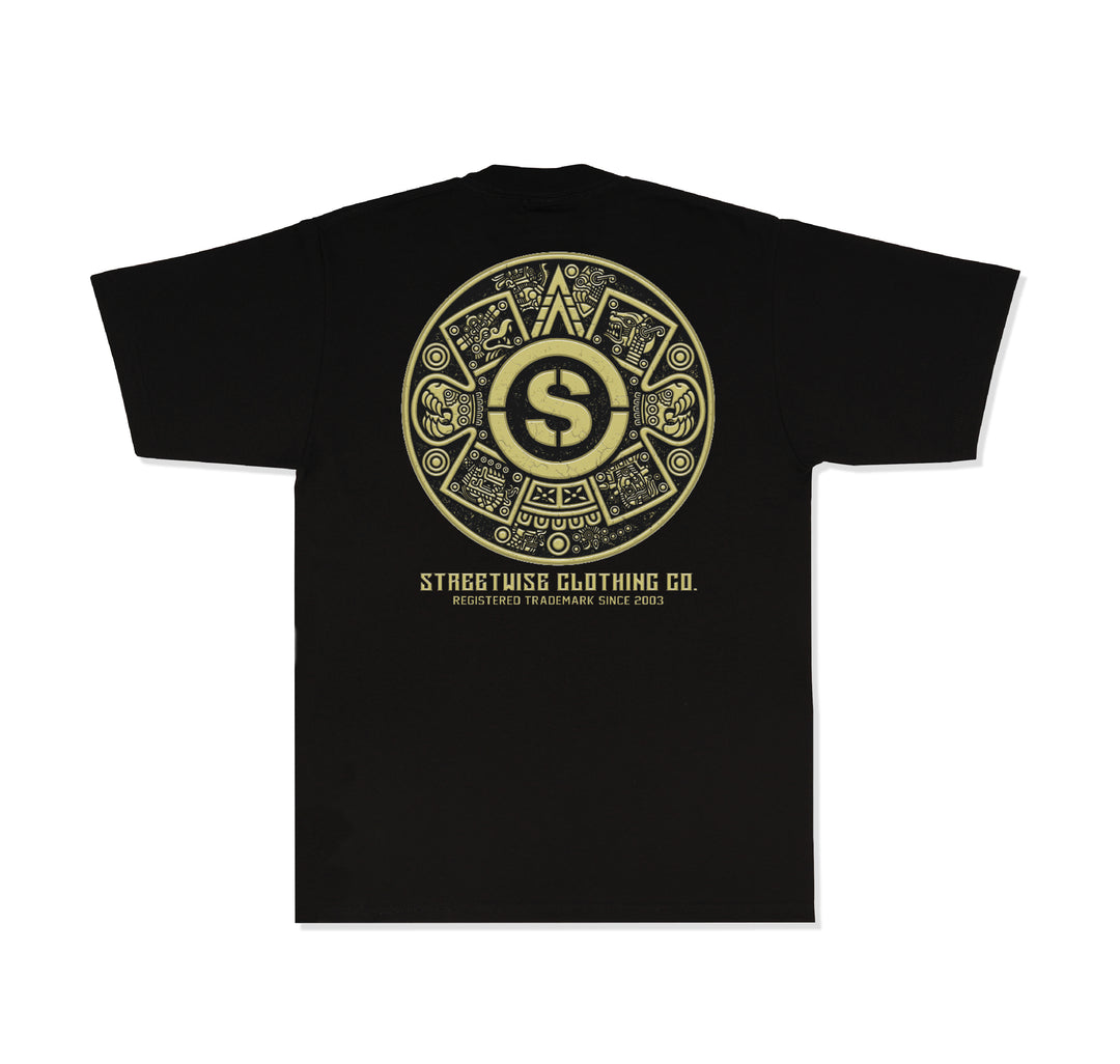 Azteca T-Shirt (Black) – Streetwise Clothing