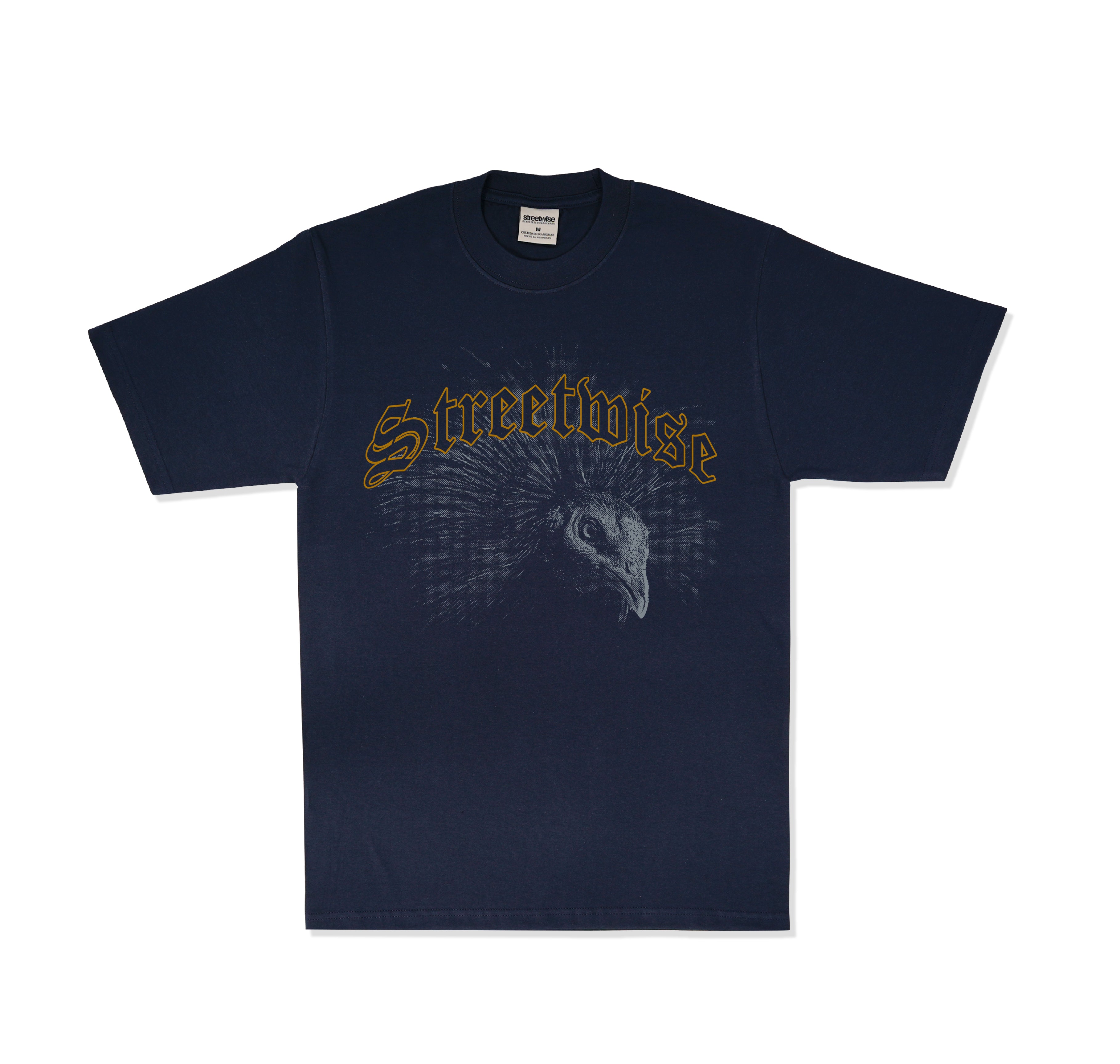 Gallo Fino T-Shirt (Navy) – Streetwise Clothing