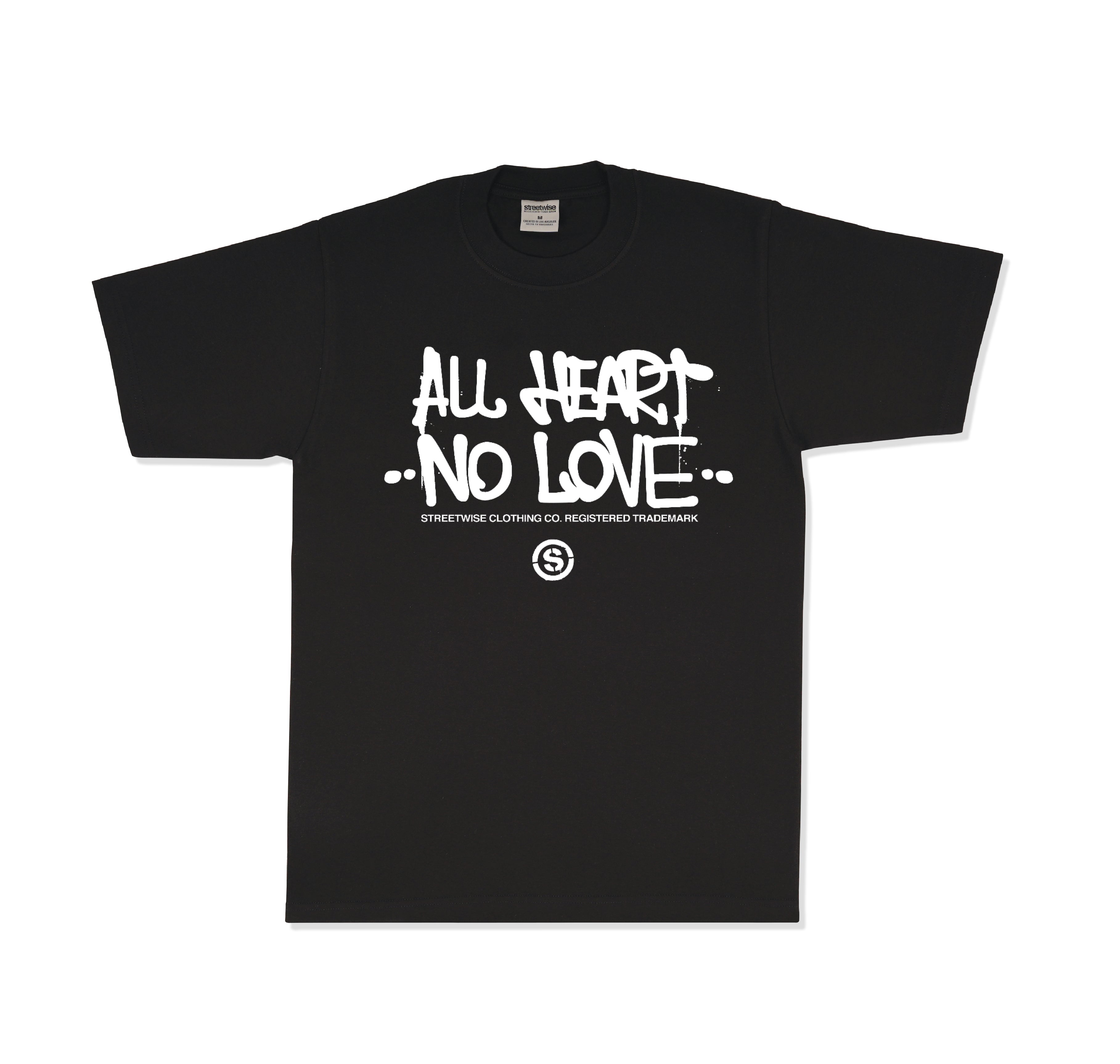 Heartless T-Shirt (Black) – Streetwise Clothing