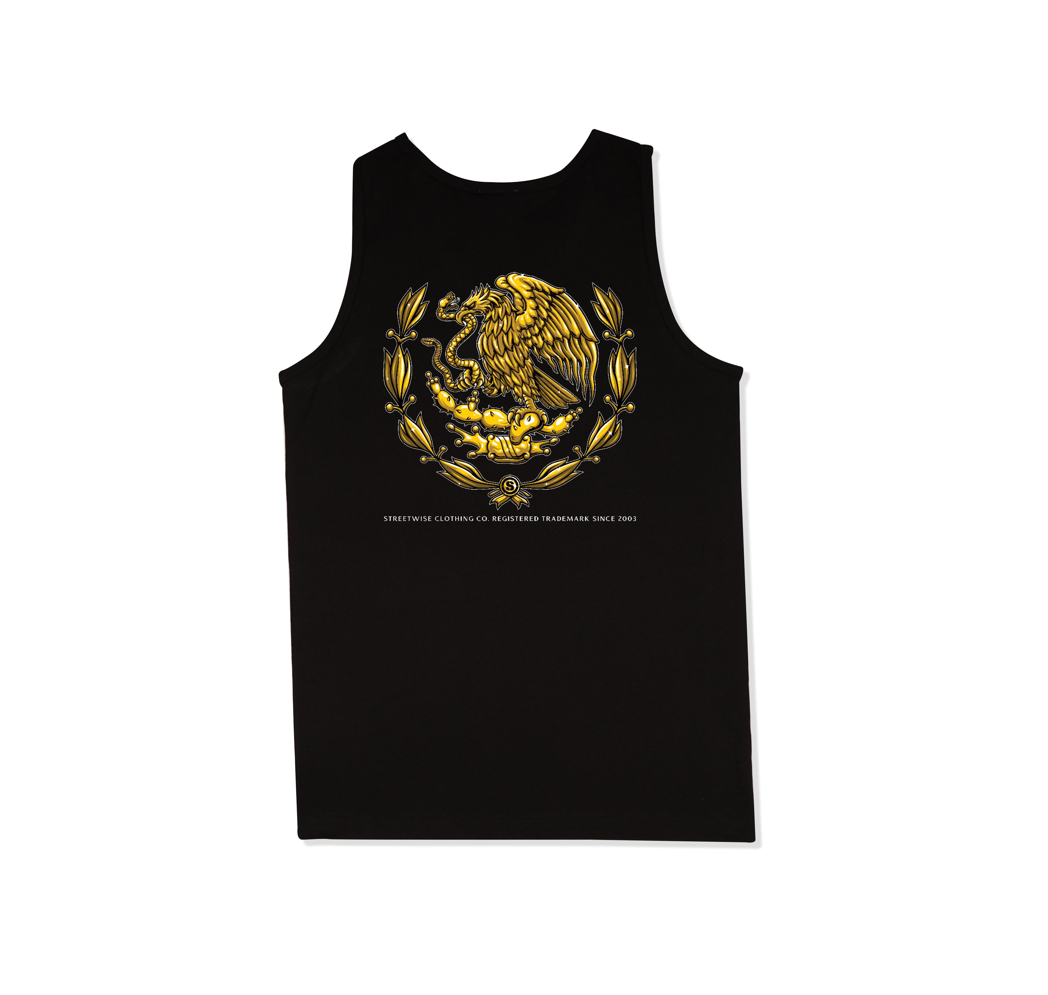 Oro Mex Tank (Black) – Streetwise Clothing